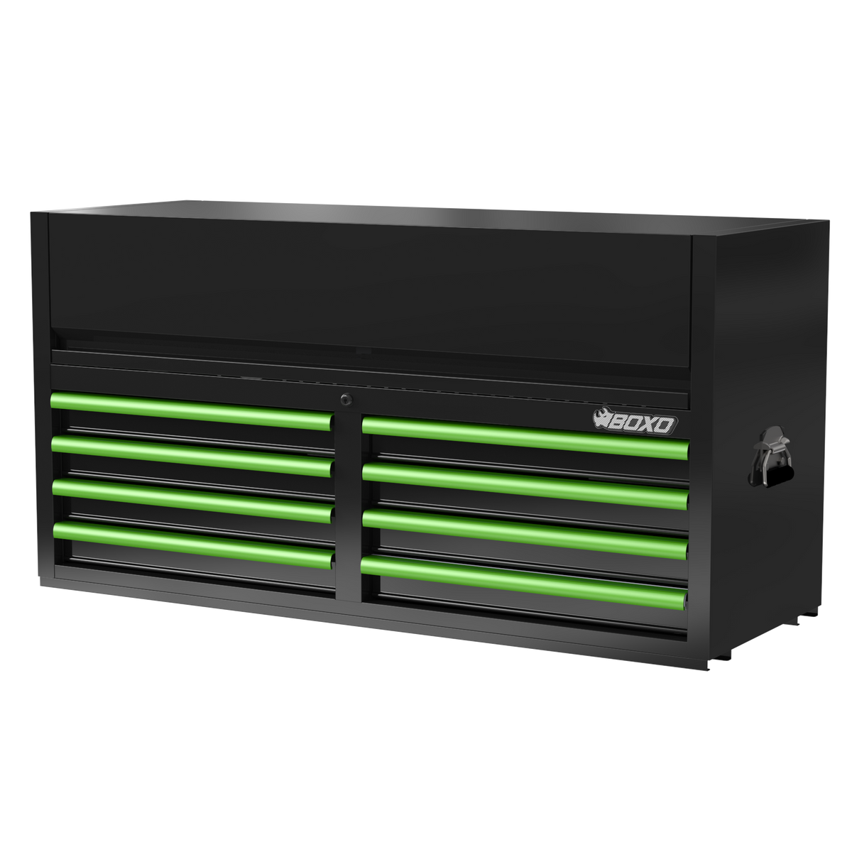 BOXO 53" 8 Drawer Top Box with Drawer Trim Pack - Black Body with Trim ...